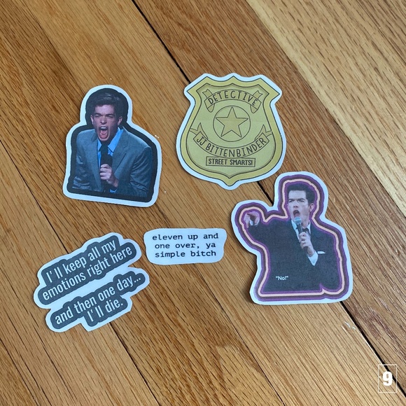 Handmade | Other | John Mulaney Sticker Set | Poshmark
